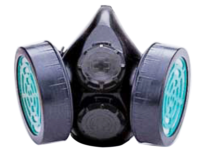 Chemical Respirator, Respirador químico, Twin Cartridges | MUSSE-Safety ...