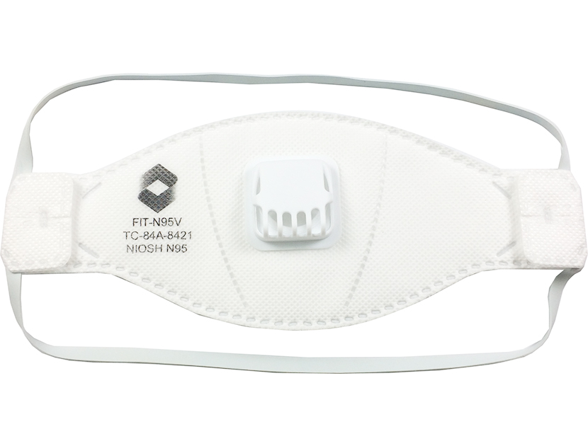 N95 Certified Flat Folding Mask With Exhalation Valve | MUSSE-Safety ...