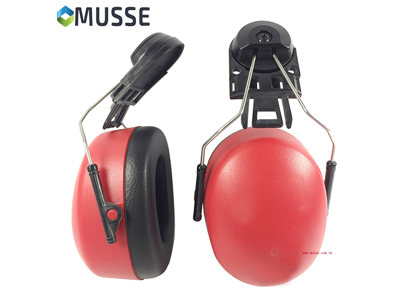Hard Hat Attachment | Cap-Mount Earmuffs | MUSSE-Safety Equipment