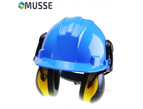 Hearing Protection | Cap Mounted Ear Muffs | MUSSE-Safety Equipment