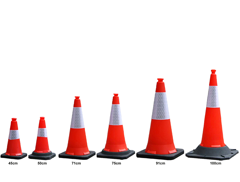 100cm PE Traffic Cone - High-Quality Road Safety Equipment | MUSSE ...