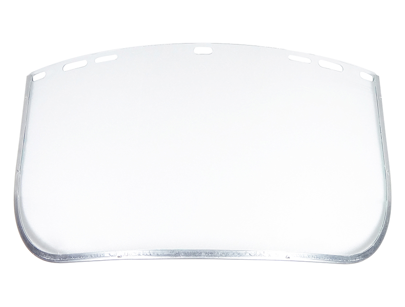 Transparent PC Visor With Aluminum Edge(8" x 15.5" x 1.0mm ) | MUSSE ...