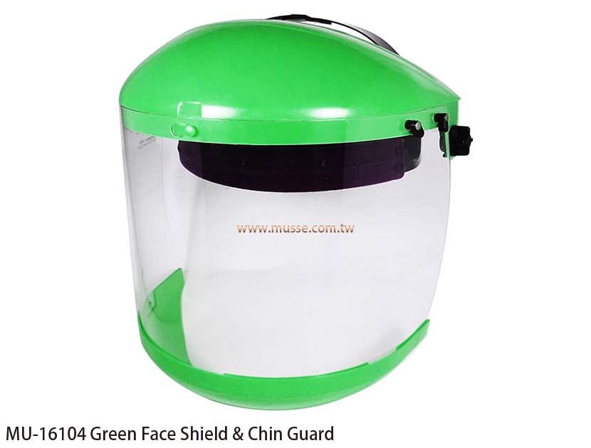 ABS Blue BrowGuard, Visor, Chin Guard | MUSSE-Safety Equipment