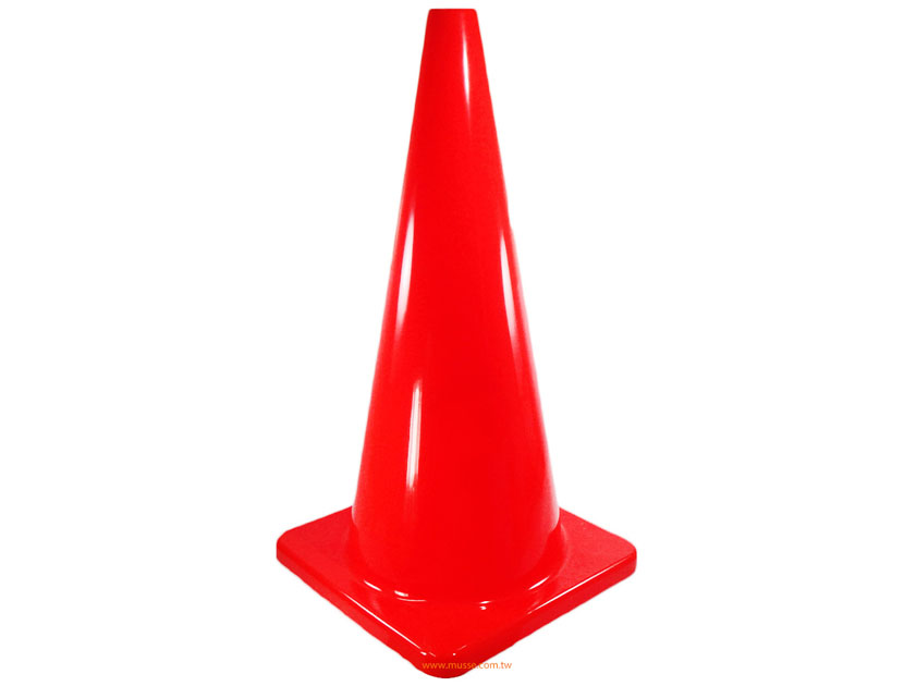 28 Inch (71 cm / 710 mm) PVC Traffic Cone – High-Quality, Flexible, and ...